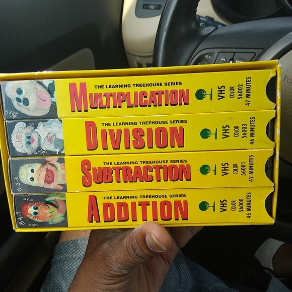 Media | Learning Treehousemath Vhs Very Good Vhs | Poshmark
